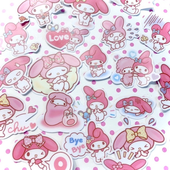 Accessories | Kawaii My Melody Stickers Lot Sanrio Stationery | Poshmark